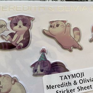 Taylor Swift | Accessories | Taylor Swift Cats Cat Sticker Stickers New ...
